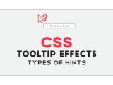 Css Tooltip Animation Effects On Hover Html Hint Types