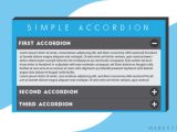 Simple Html Css And Javascript Accordion Example Source Code