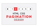 Html Css Pagination Design Roundie Pagination Ui