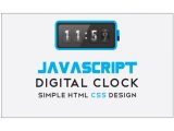 Javascript Real Time Clock With Html Css Get Time In Javascript