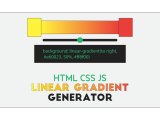 Linear Gradient Generator With Color Picker Get Css Code Of Gradient
