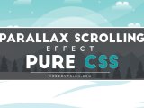 Parallax Effect In Css Parallax Scrolling Pure Css Web Dev Trick