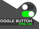Toggle Button In Css Html Toggle Switch Like Iphone