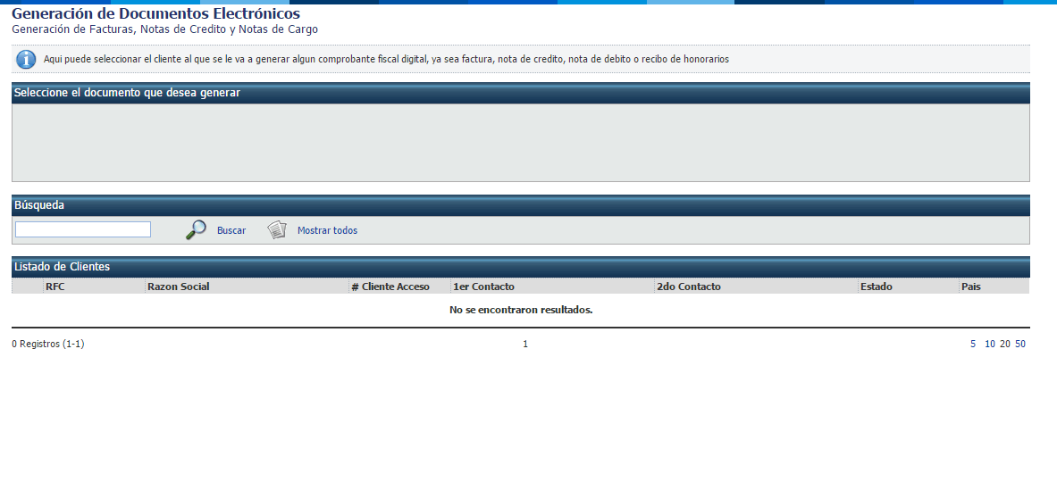 Error en modulo de documentos en SICOFI — Webirix