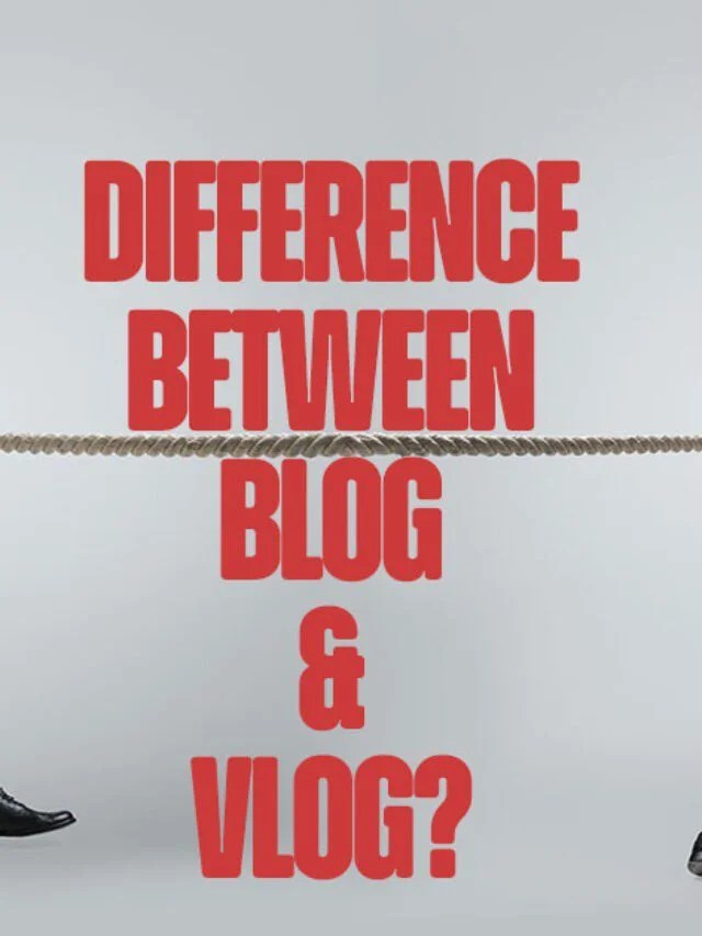 Differences Between A Blog And A Vlog? - Blogging & SEO Tips And Tricks