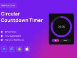 Circular Countdown Timer Widget For Flutterflow