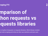 Comparison Of Python Requests Vs Hrequests Libraries Web Scraping Fyi