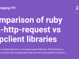 Comparison Of Ruby Em Http Request Vs Httpclient Libraries Web