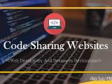 7 Useful Code Sharing Websites For Web Developers Designers
