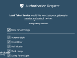 Settings Webthings Documentation
