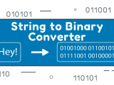String To Binary Converter