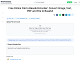 Private Base64 Encoder Encode Files Offline No Upload Free