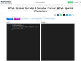 Html Entity Encoder Decoder Private Offline Free