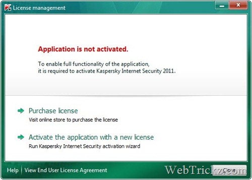 How to activate Kaspersky 2011 license using a key file | IT Solution