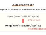 Javascript Json Stringifyの使い方を徹底解説 ウェブカツblog