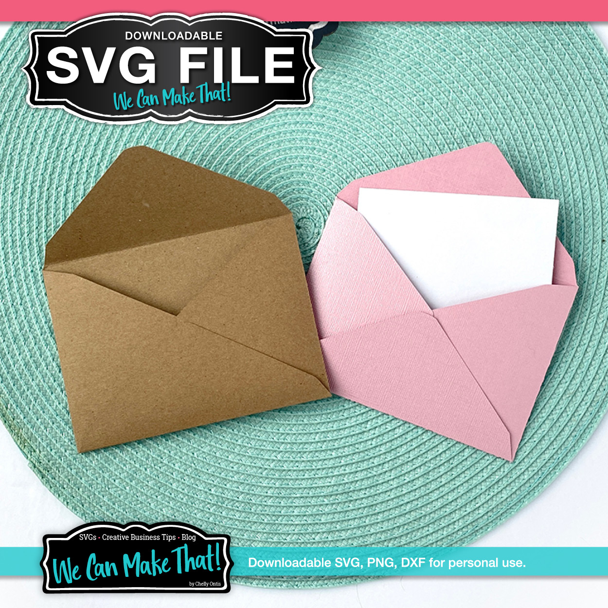 Free Envelope SVG Cut File - We Can Make That!