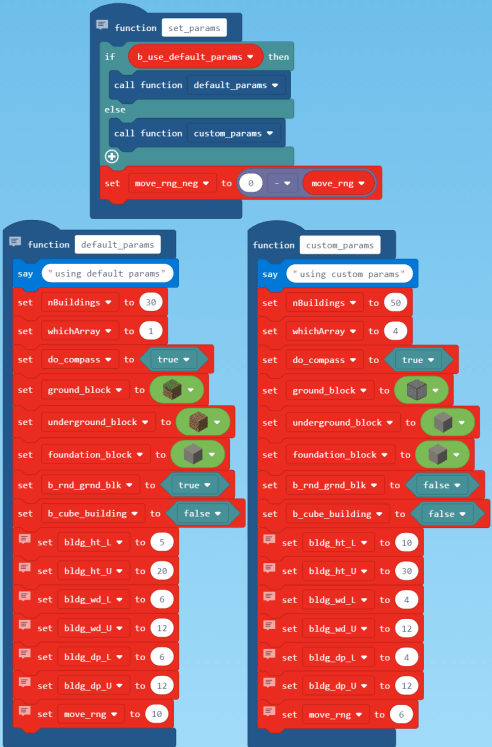 The Art of Random Cityscapes in MakeCode for Minecraft | We Code MakeCode