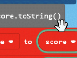 Two Makecode Blocks For Tostirng We Code Makecode