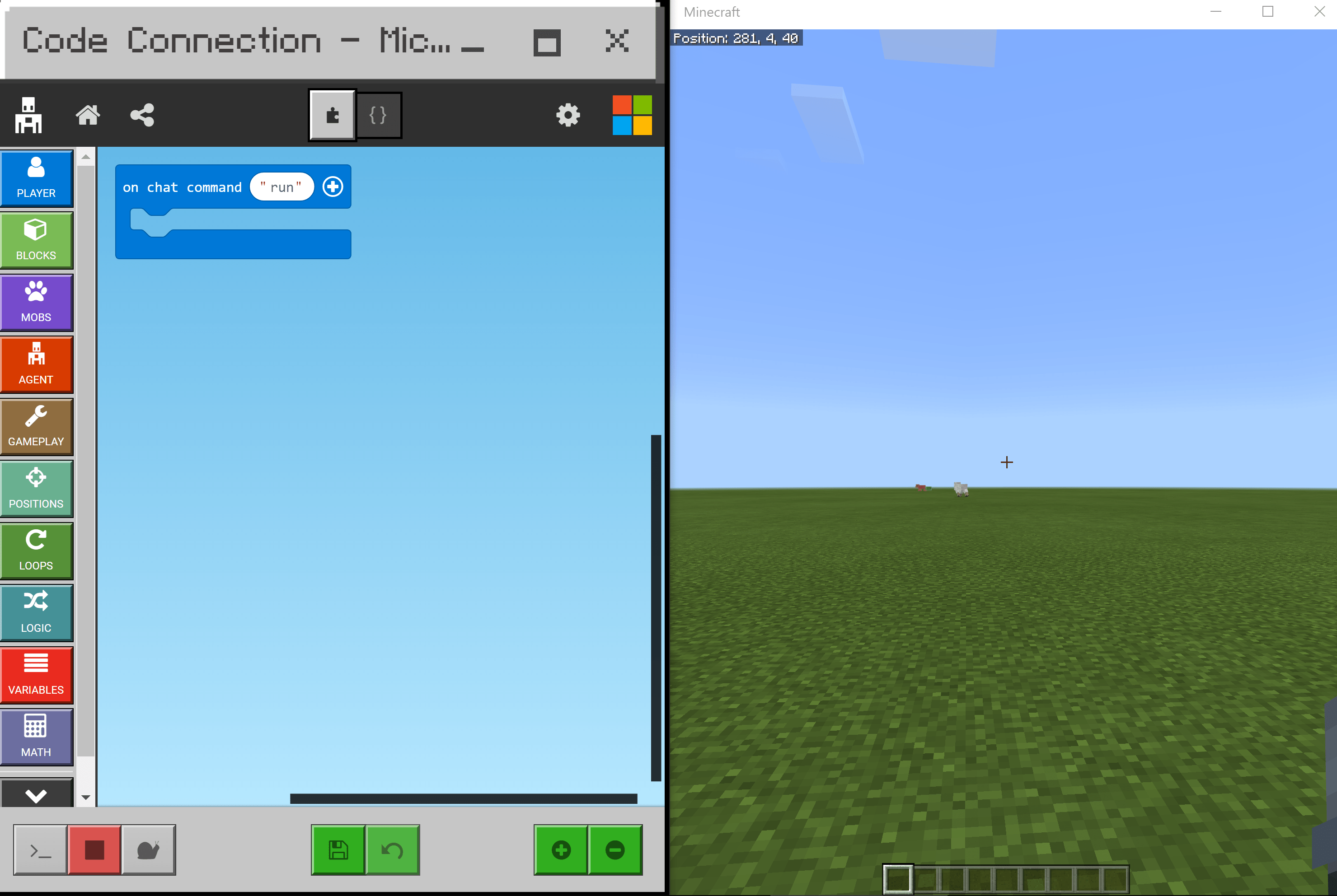 How To Use Shared Makecode On Microsoft Code Connection For Minecraft