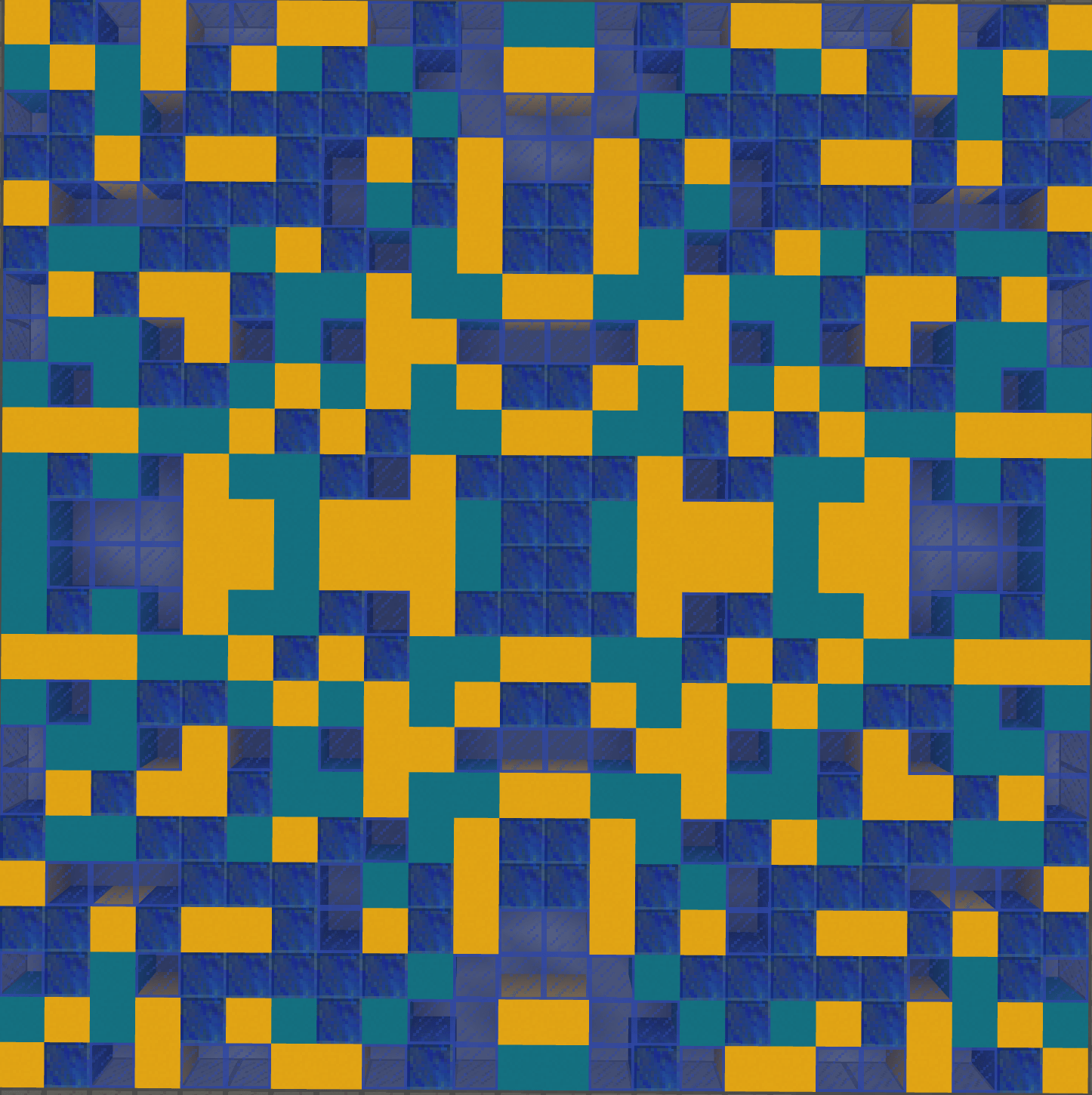 blue yellow | We Code MakeCode