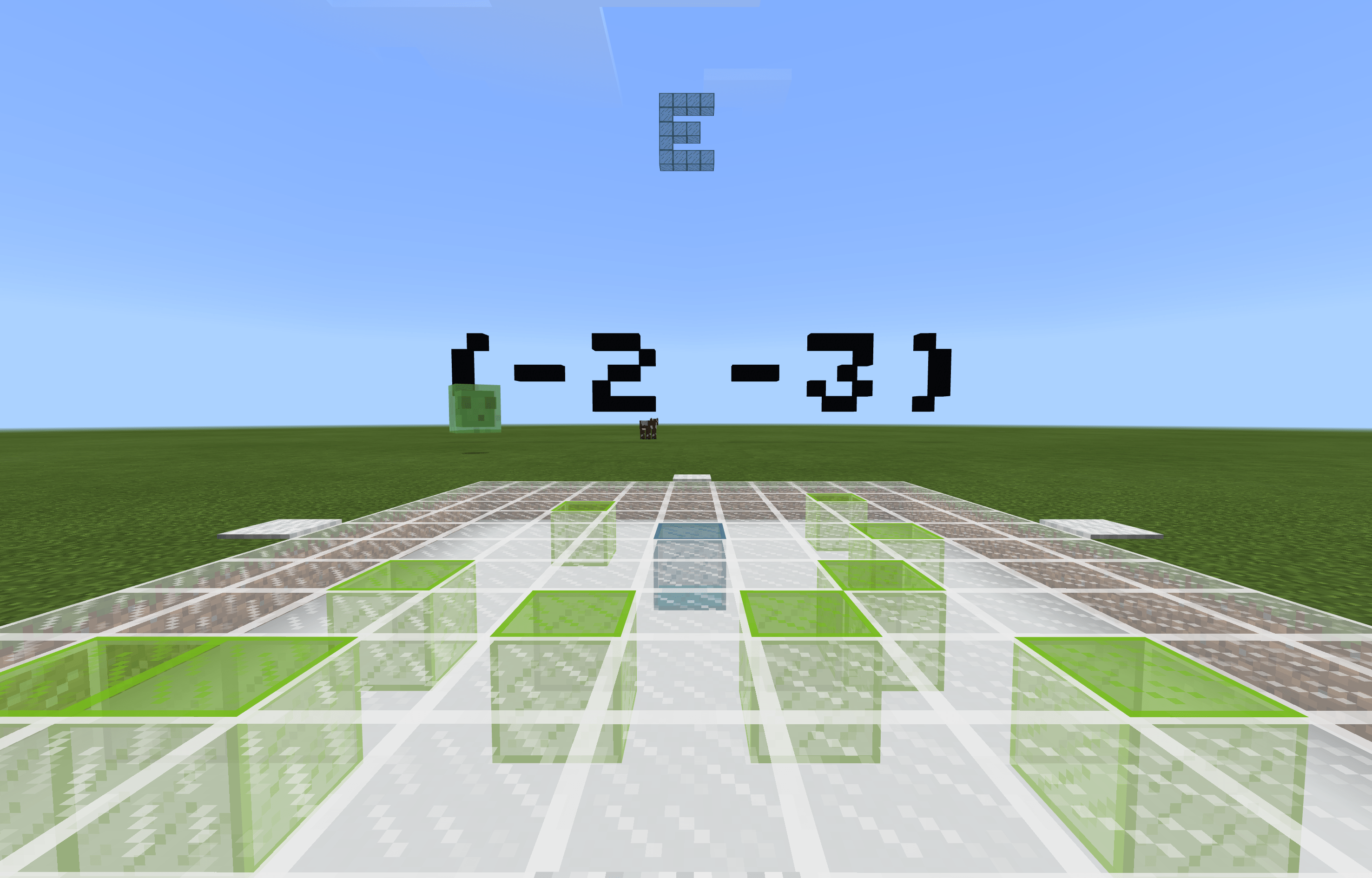 Coordinates Tutor in MakeCode for Minecraft | We Code MakeCode