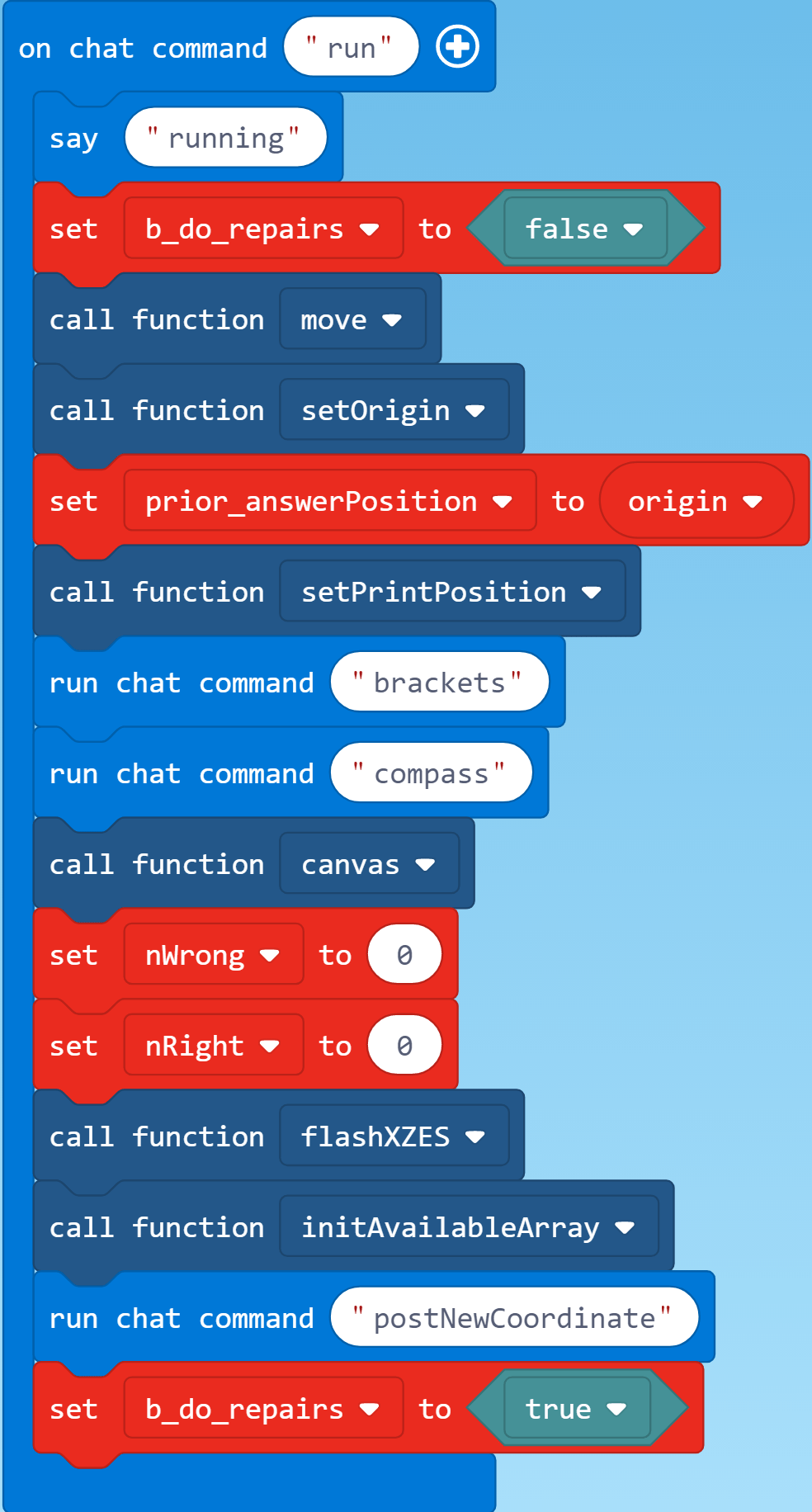run code | We Code MakeCode