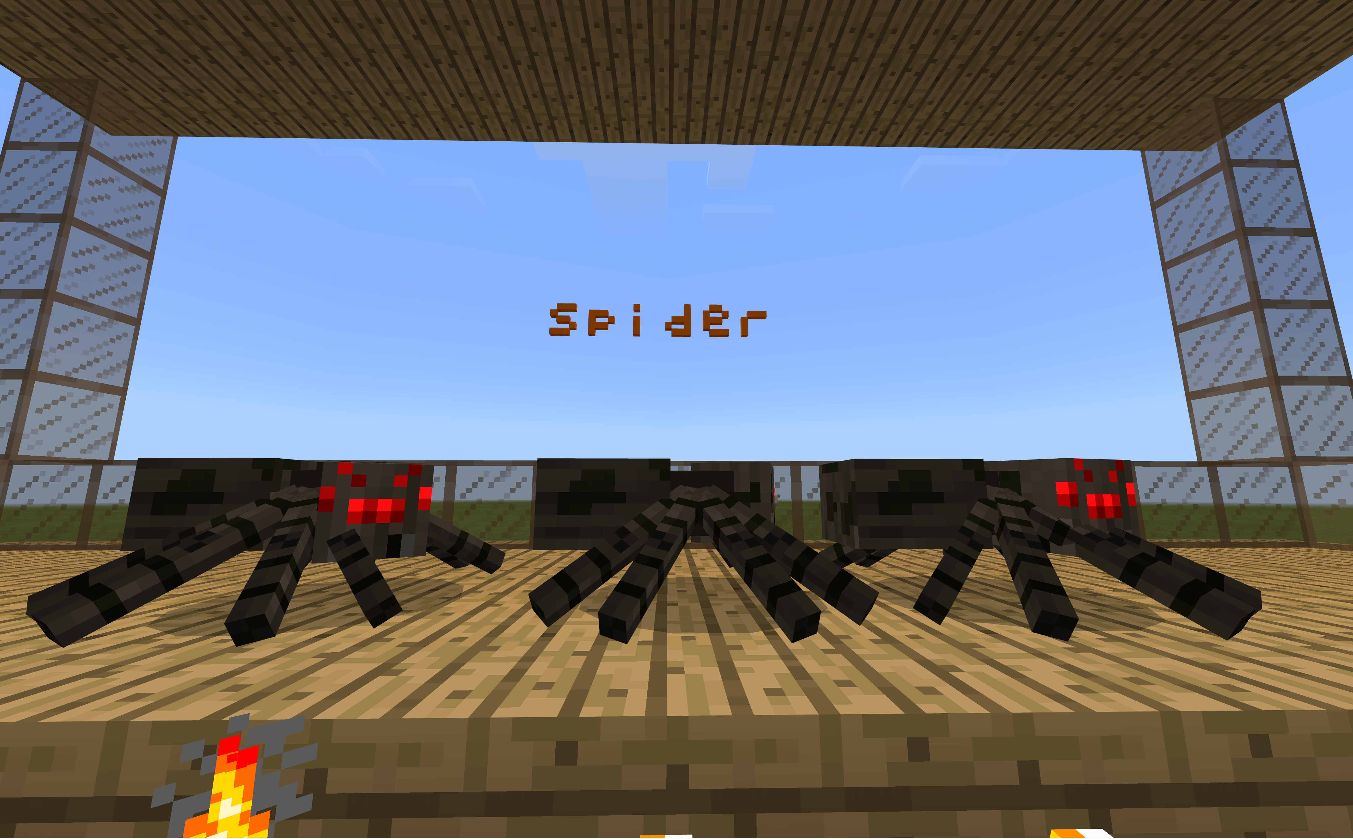 Monster Showtime in MakeCode for Minecraft | We Code MakeCode