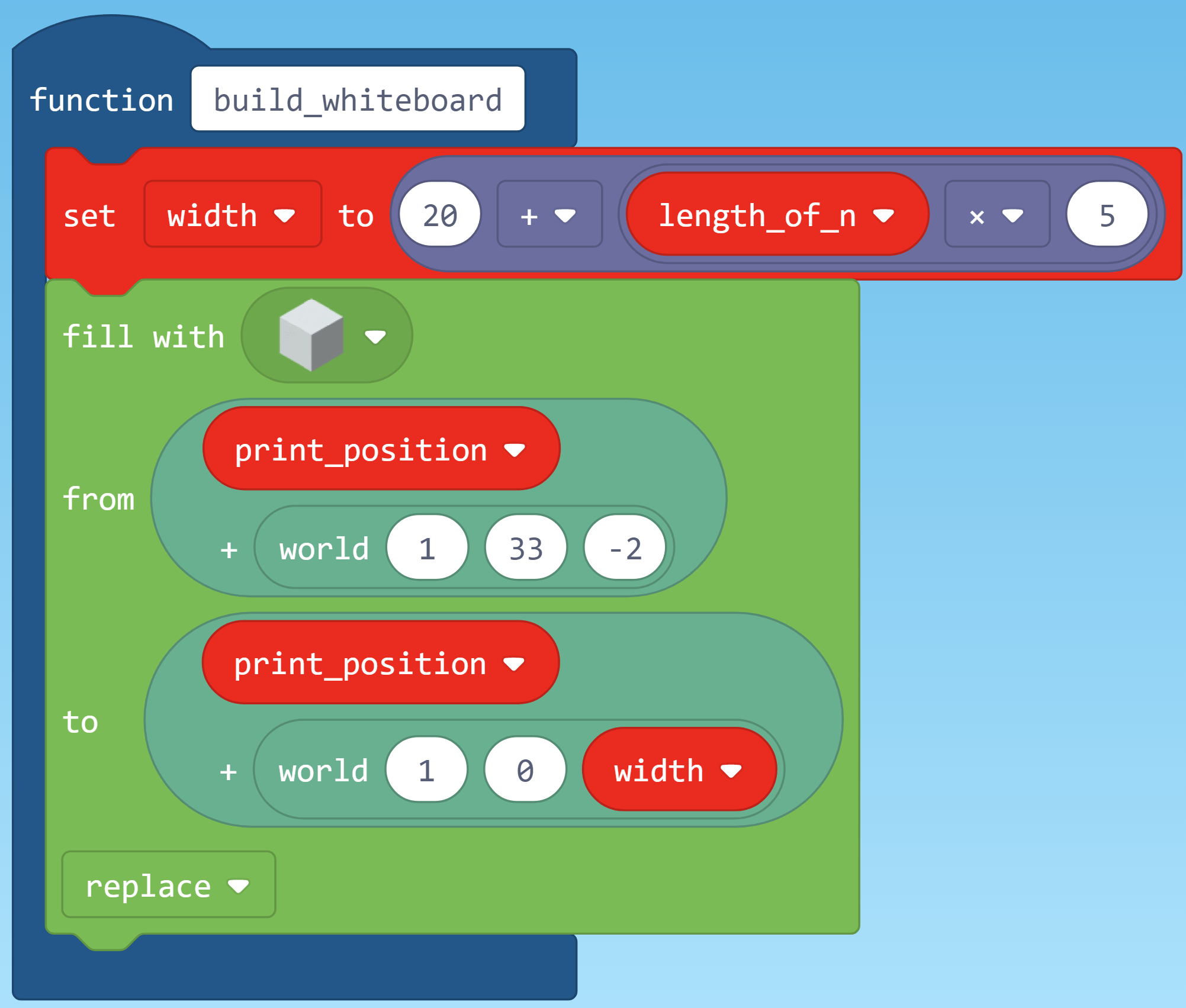 whiteboard code | We Code MakeCode