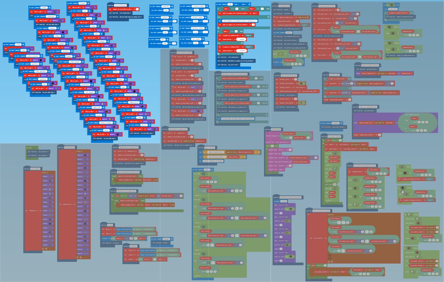 Code Part 2 — on-Chat Commands for Riding the Rail in MakeCode for Minecraft | We Code MakeCode