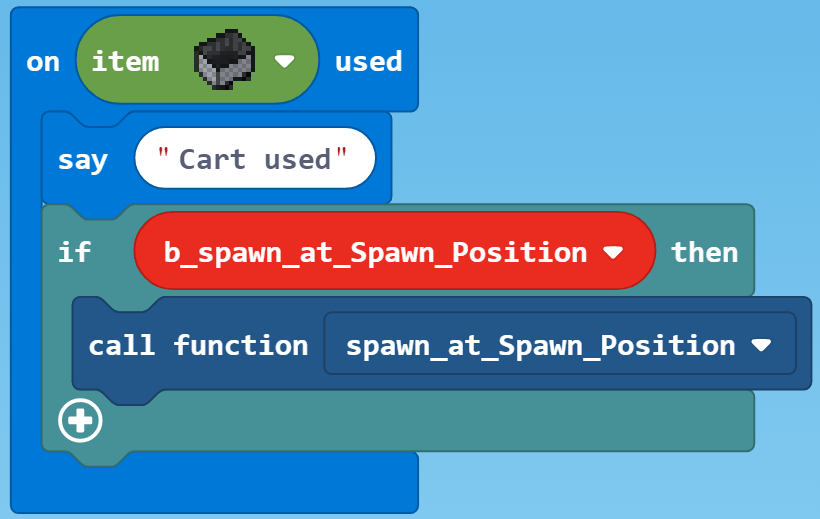on car used | We Code MakeCode