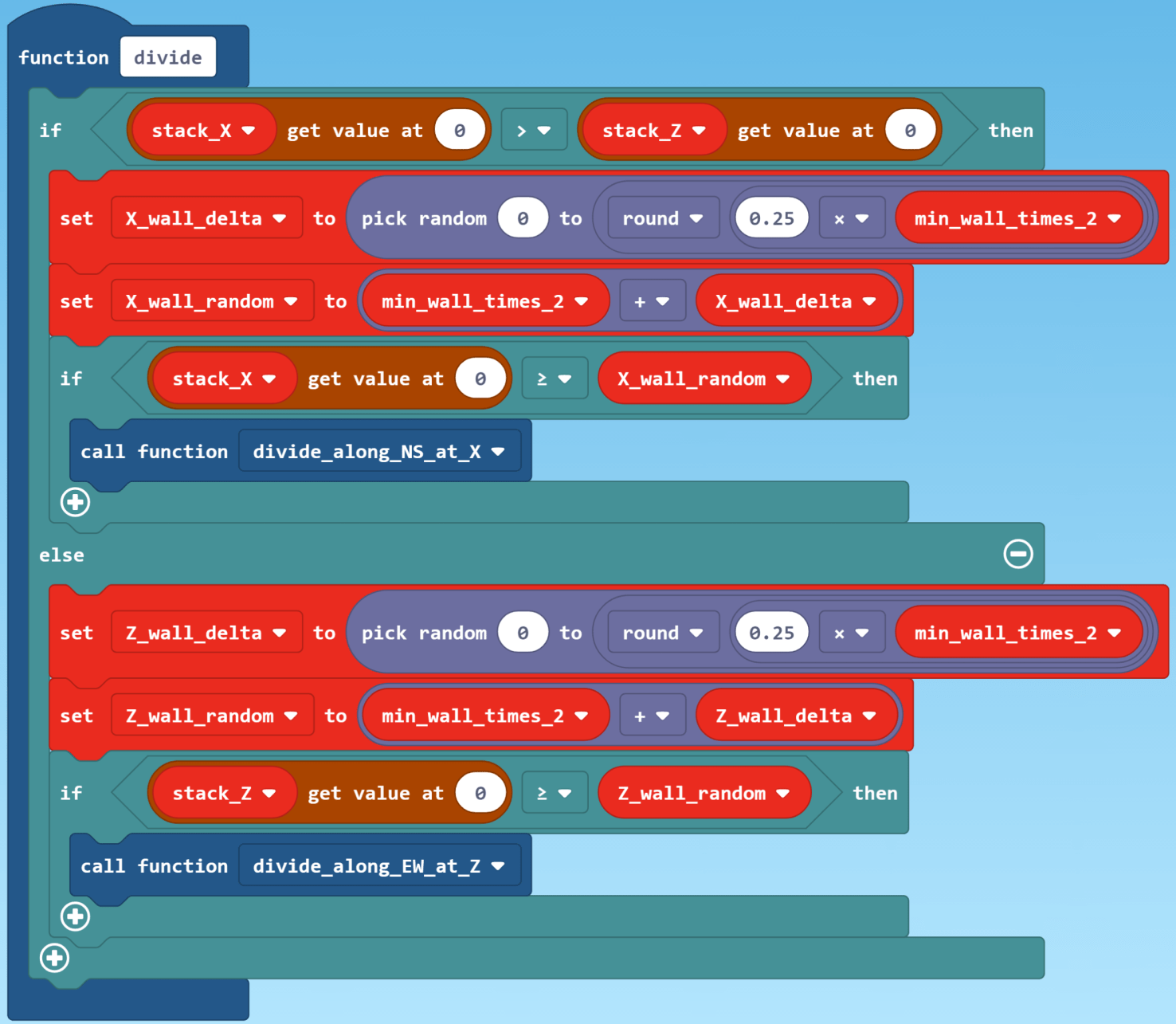 Amazing Maze Maker in MakeCode for Minecraft | We Code MakeCode