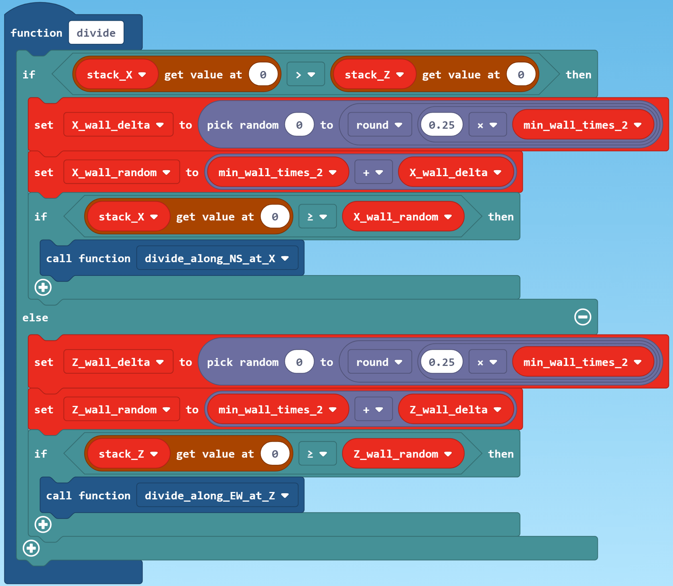 Amazing Maze Maker in MakeCode for Minecraft | We Code MakeCode