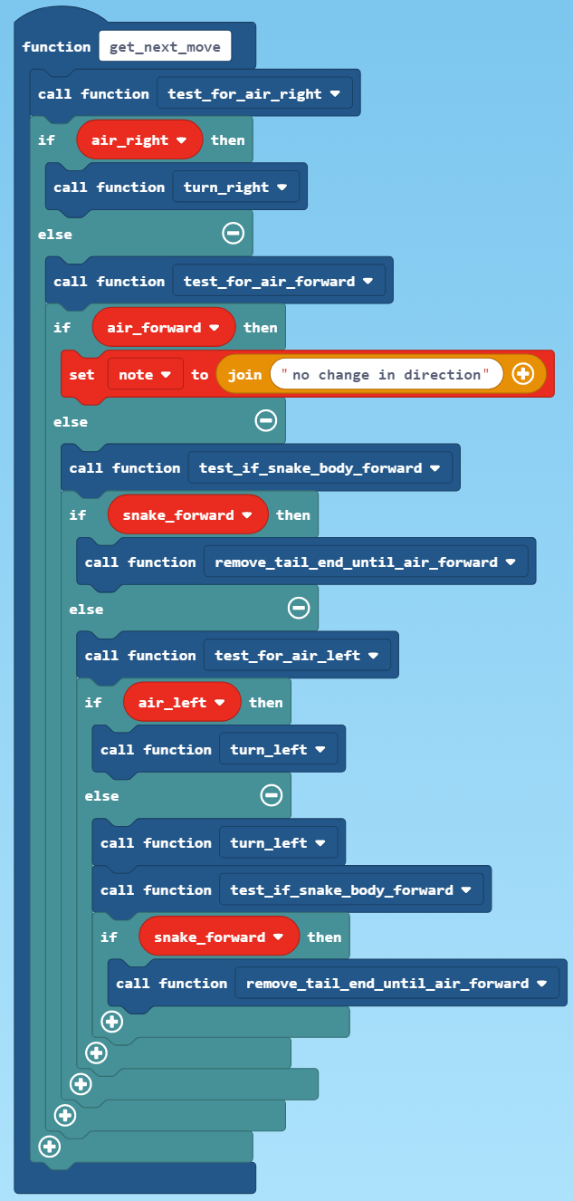 Mazer, the Maze Walking Snake in MakeCode for Minecraft | We Code MakeCode