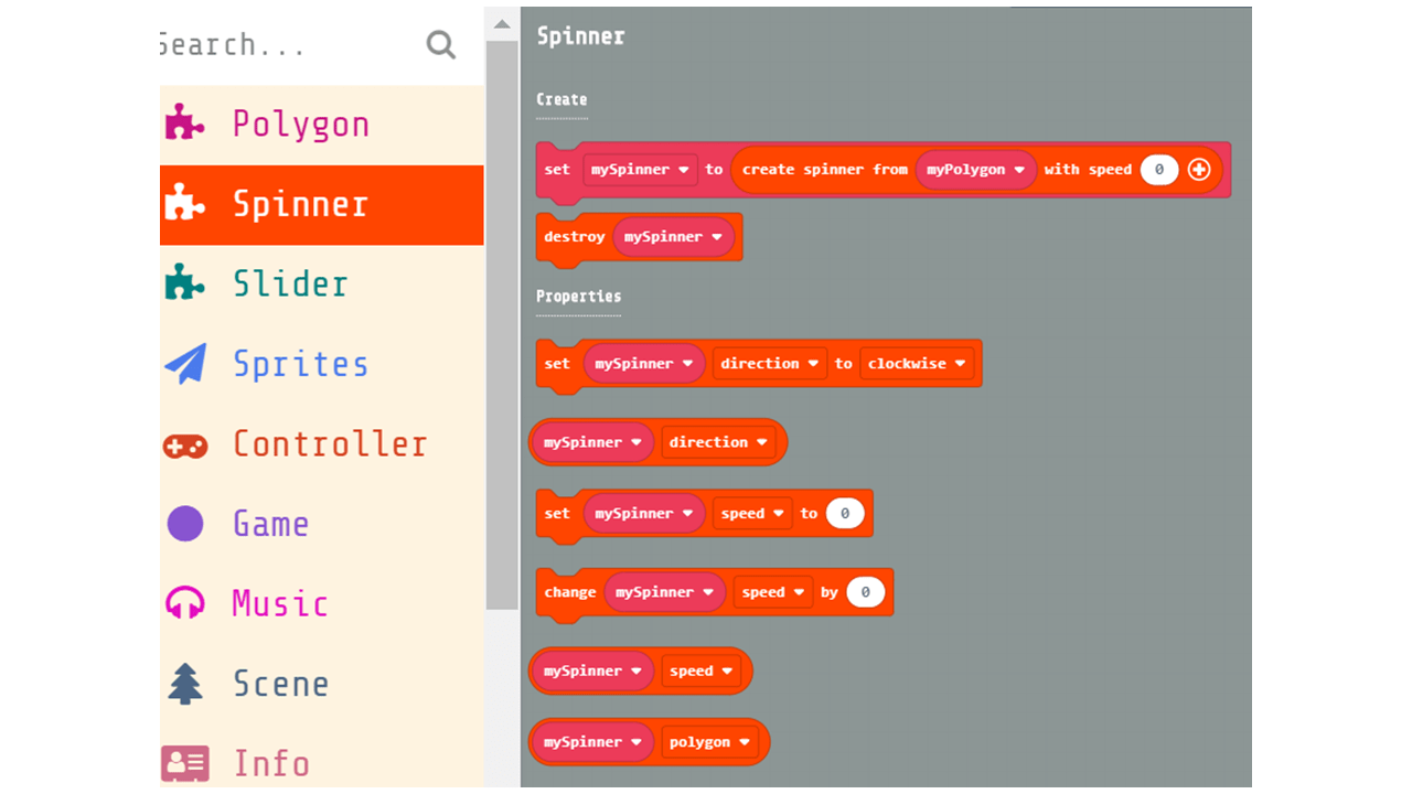 Spinner Toy in MakeCode Arcade as Seen on MakeCode Mixer Channel | We Code MakeCode