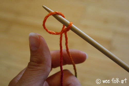 Newbie Knitting | Backwards Loop Cast On – Wee Folk Art
