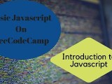 Basic Javascript On Freecodecamp Learn To Code 2025 We Will Code