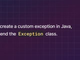 When To Throw Custom Exception Java At Numbers Mcleod Blog