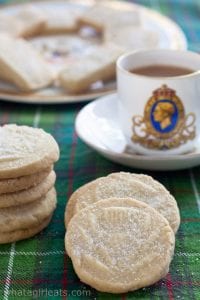 Classic Shortbread Cookies - What A Girl Eats
