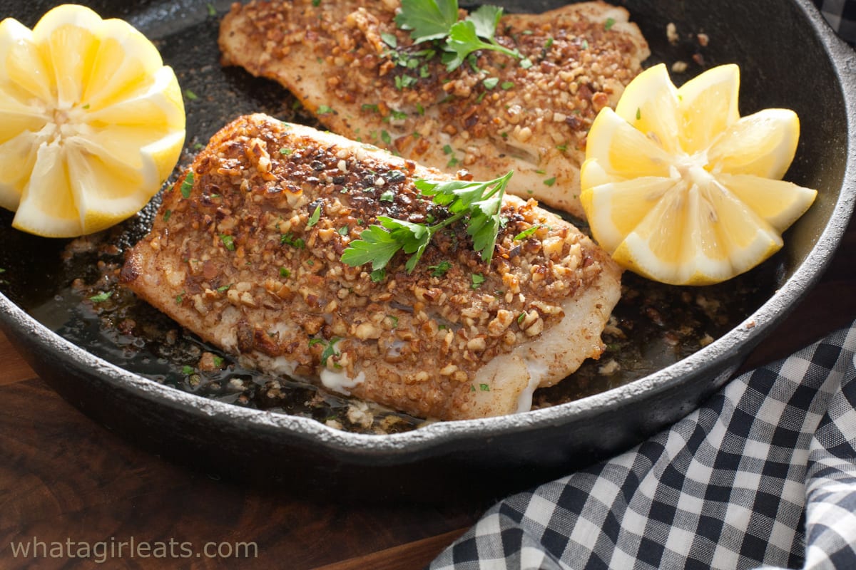 Pecan crusted cod recipe