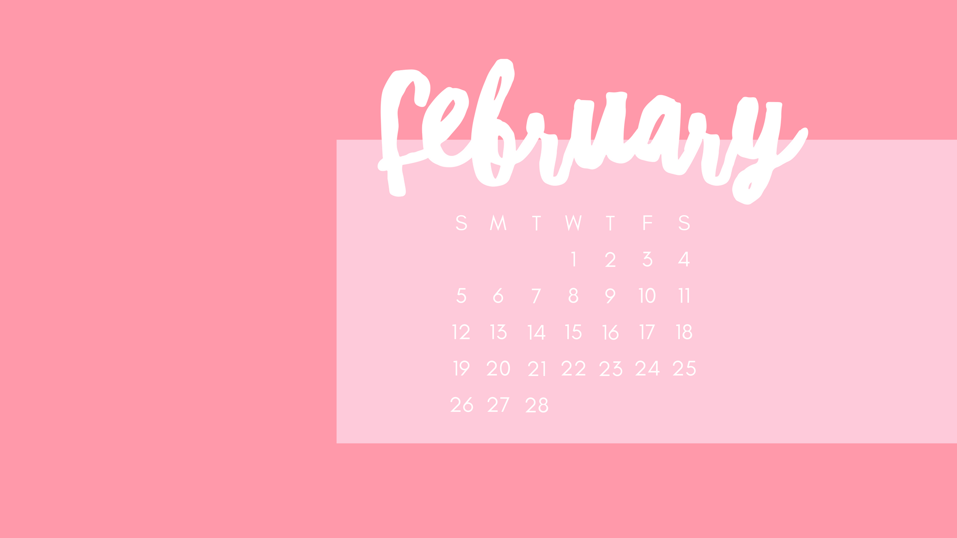 February 2017 Wallpapers & Folder Icons - Whatever Bright Things