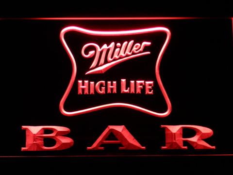 Miller High Life Bar - neon sign - LED sign - shop - What's your sign?