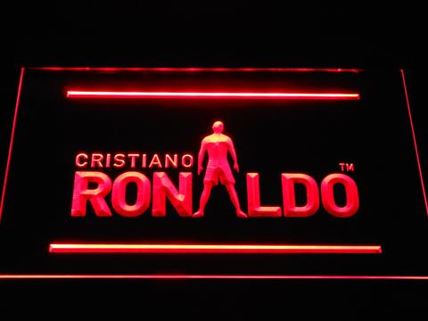 Real Madrid CF Cristiano Ronaldo Silhouette - neon sign - LED sign ...
