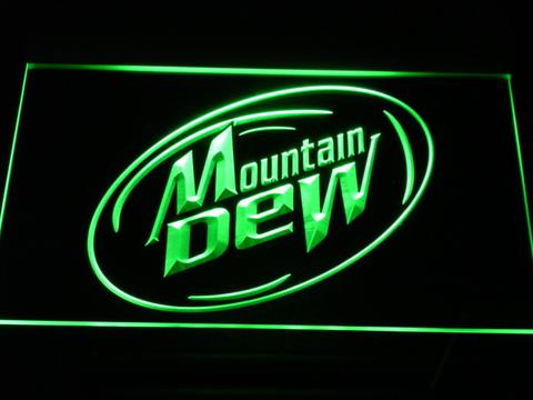 Mountain Dew - neon sign - LED sign - shop - What's your sign?