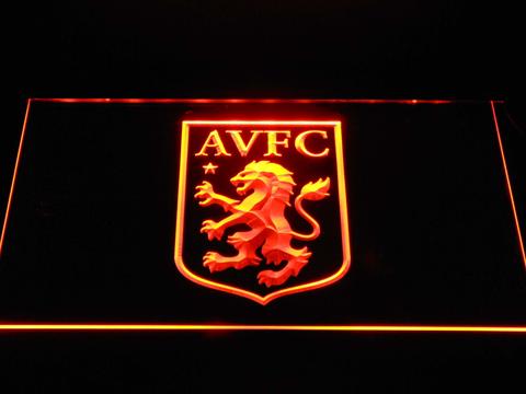 Aston Villa FC - neon sign - LED sign - shop - What's your sign?