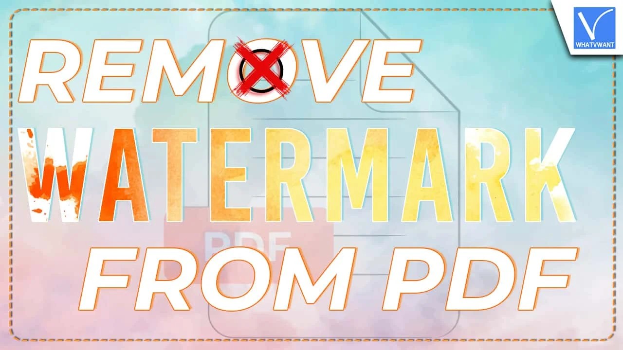 How To Remove Watermark From PDF [2024]: 6 Quick Ways