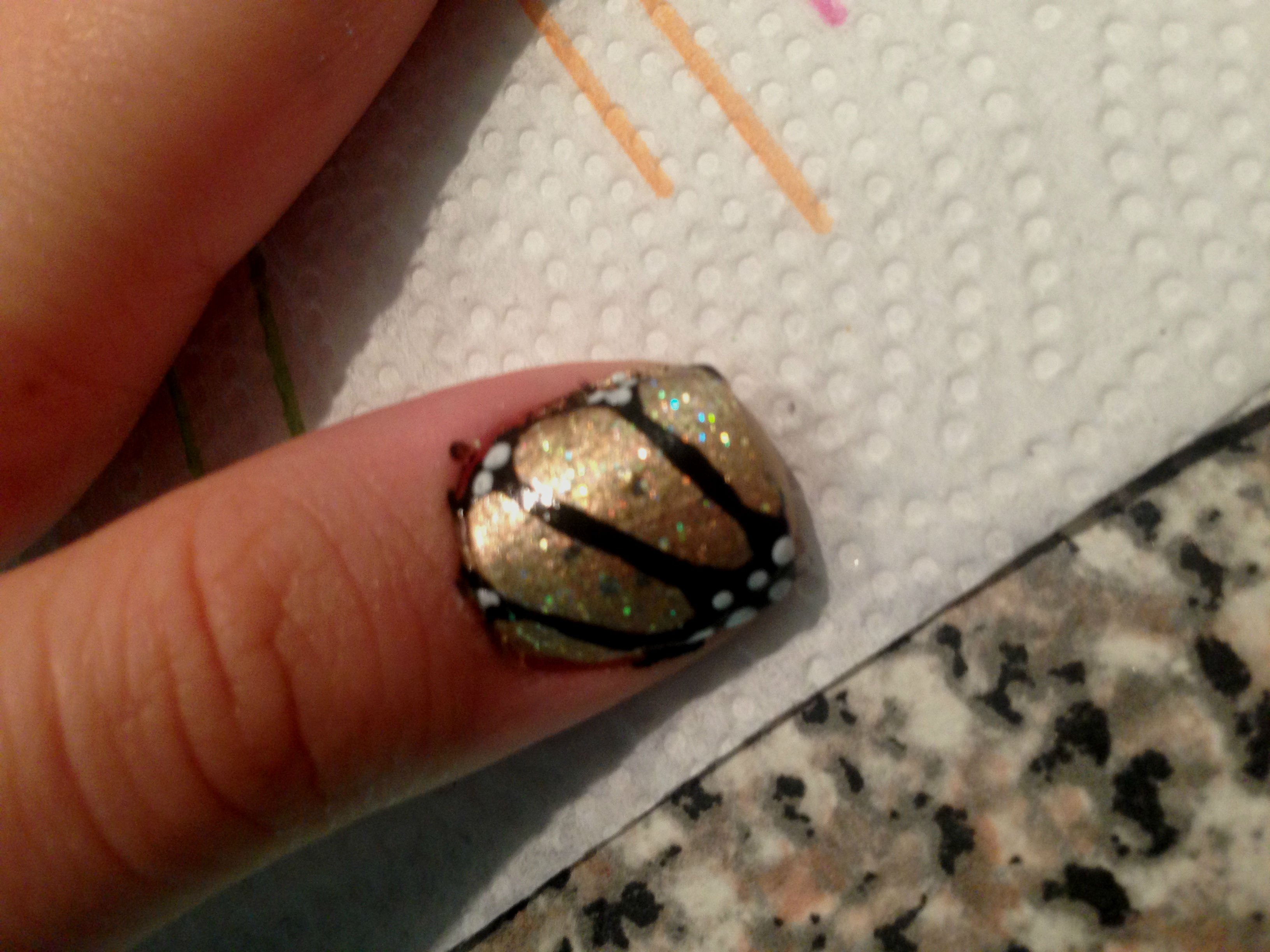 DIY Butterfly Wing Nail Art – Where Creativity Works