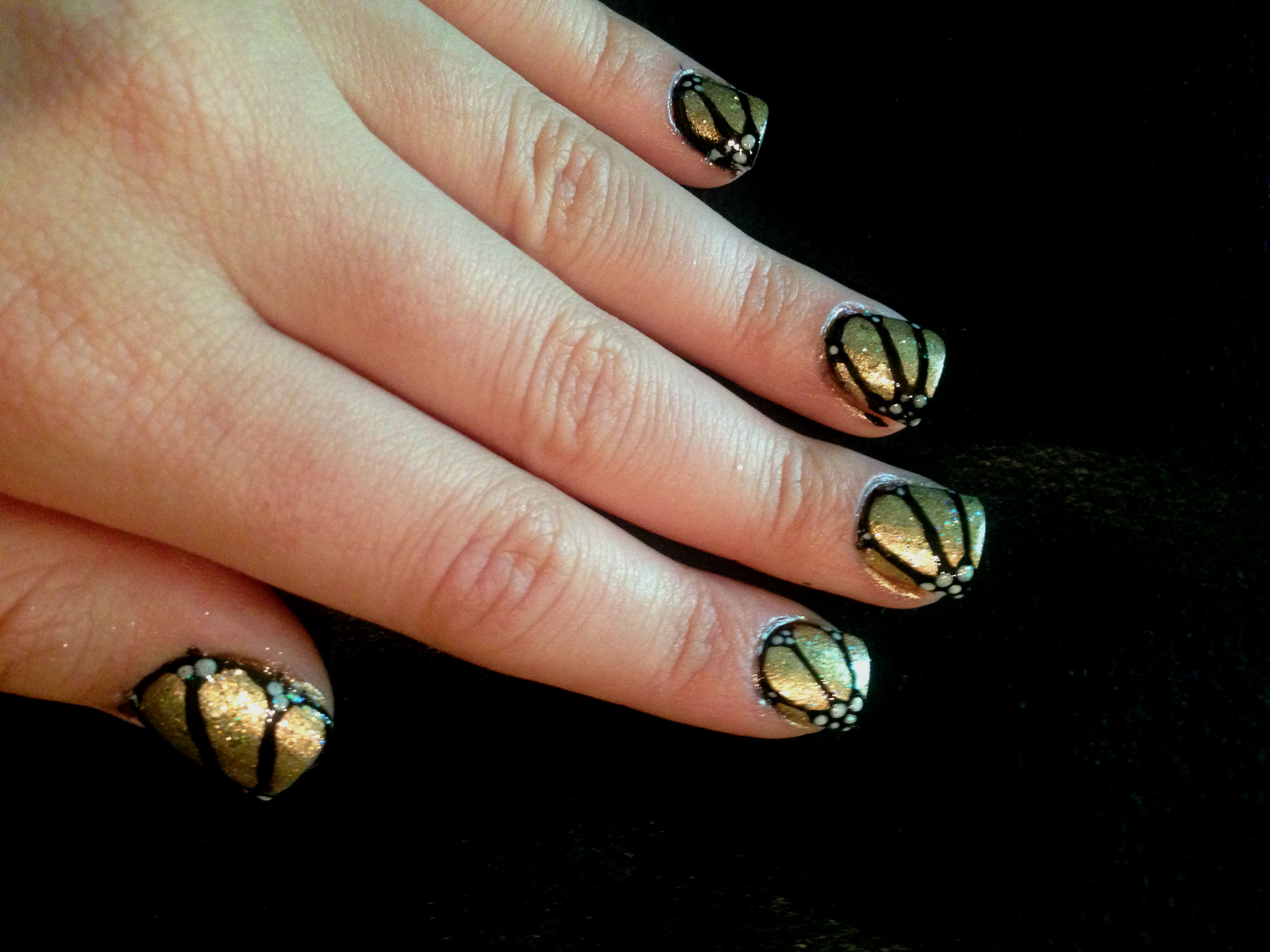 DIY Butterfly Wing Nail Art – Where Creativity Works