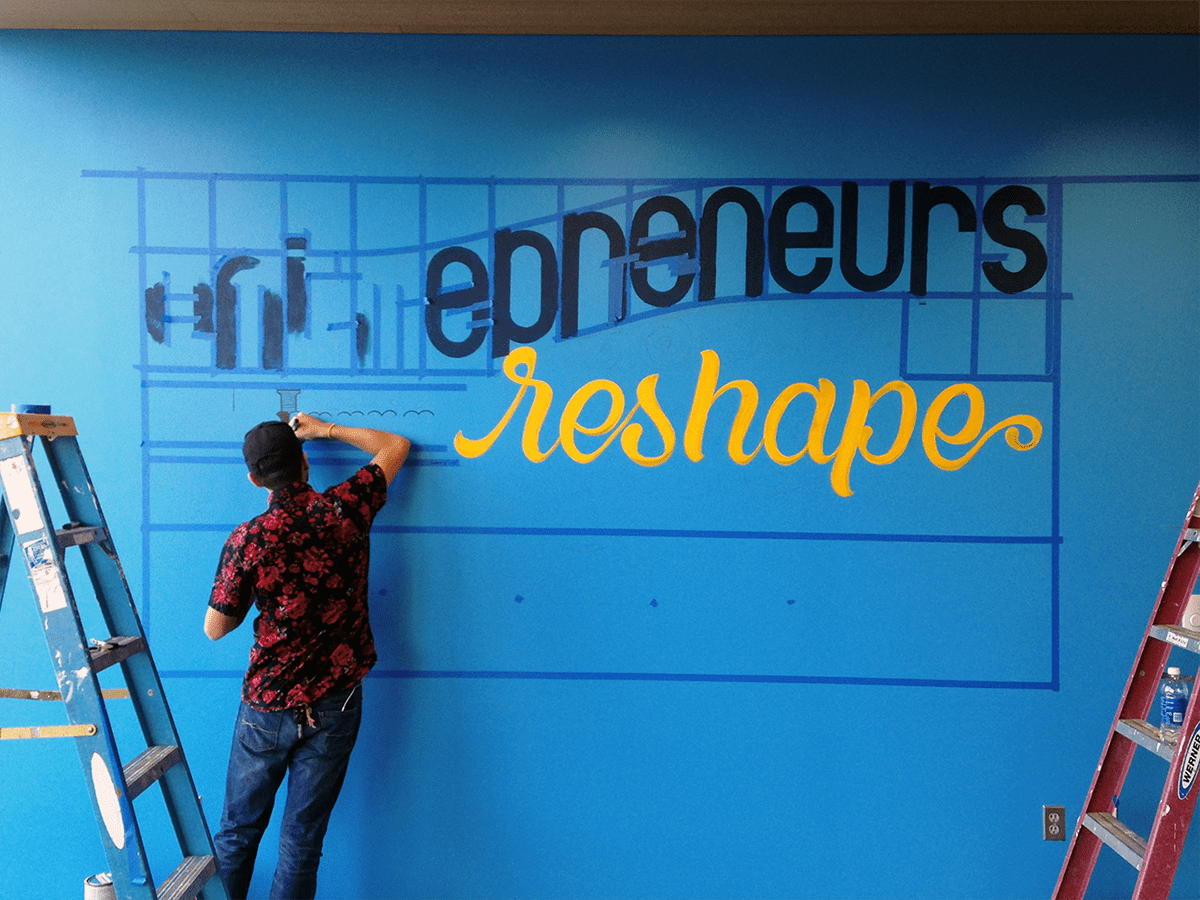 On Campus Art News: Murals – Where Creativity Works