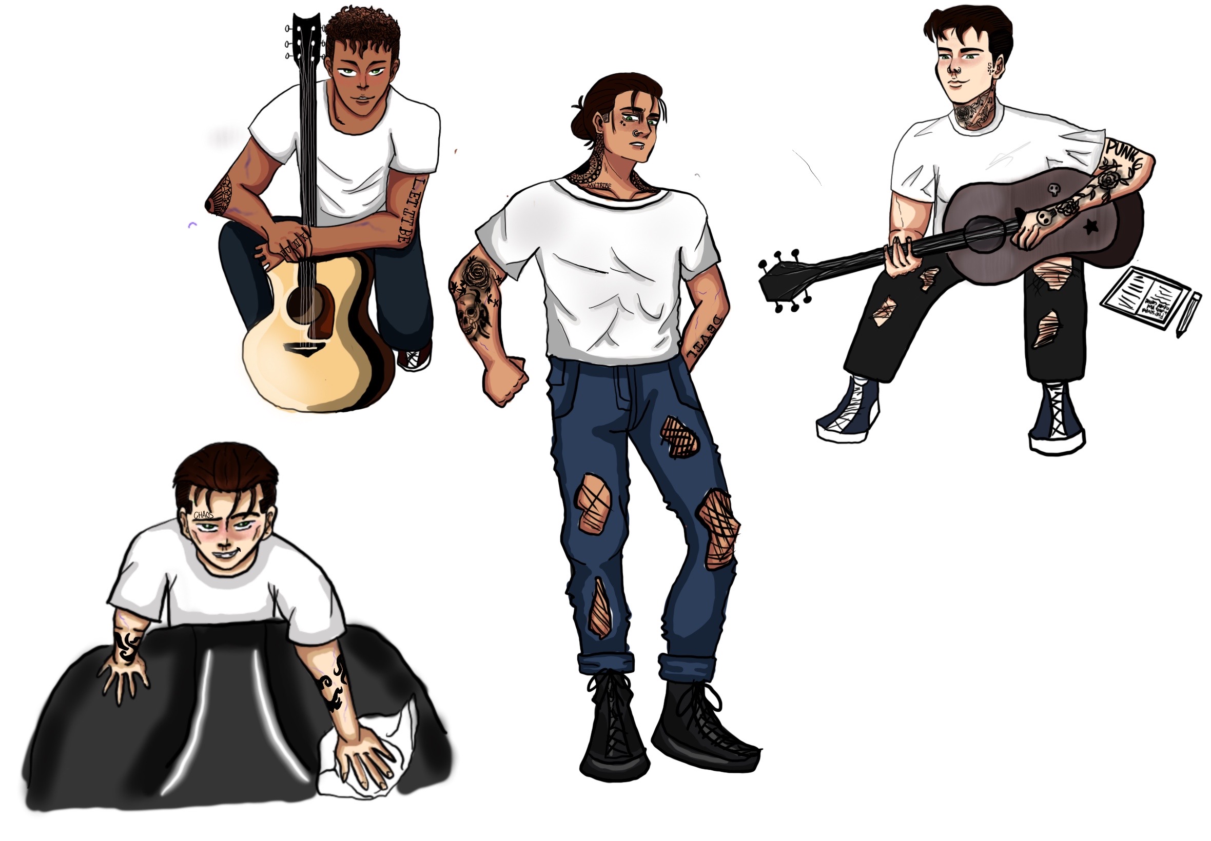 Character Design Works In Progress – Where Creativity Works