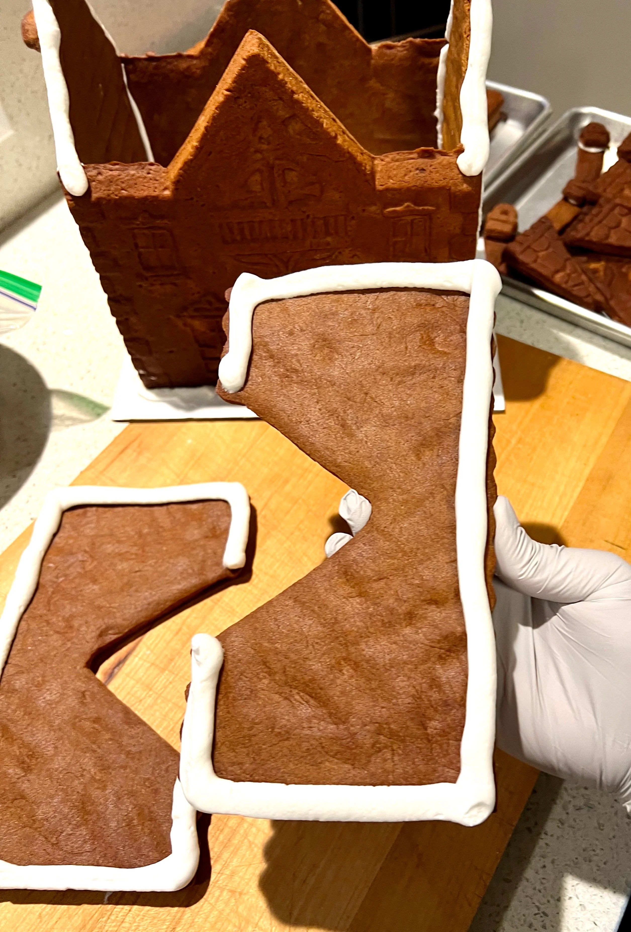 Gingerbread House Assembly Whisk Wrapper